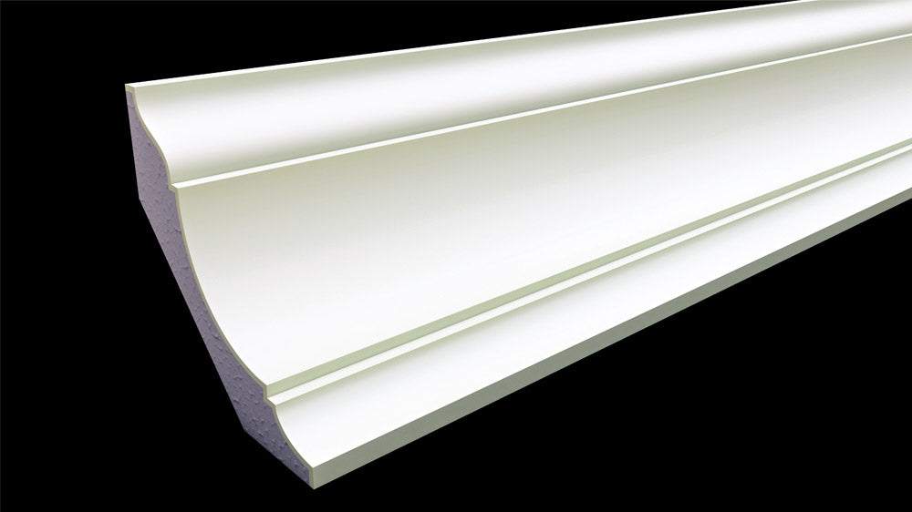 Cove Plaster Coated Crown Mouldings – Crown Mouldings - Styrofoam Crown ...