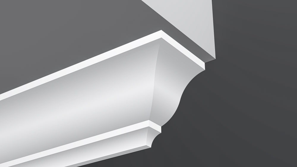 Georgian Plaster Coated Crown Mouldings – Crown Mouldings - Styrofoam ...