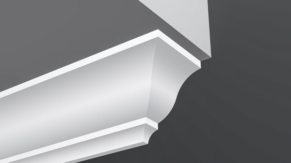 Cove Plaster Coated Crown Mouldings – Crown Mouldings - Styrofoam Crown ...