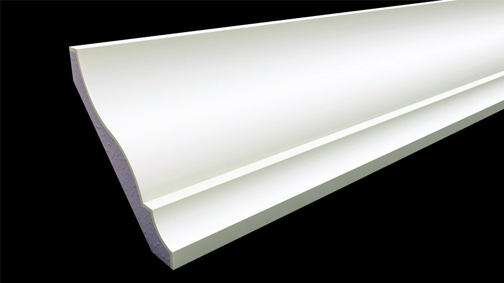 Georgian Plaster Coated Crown Mouldings – Crown Mouldings - Styrofoam ...