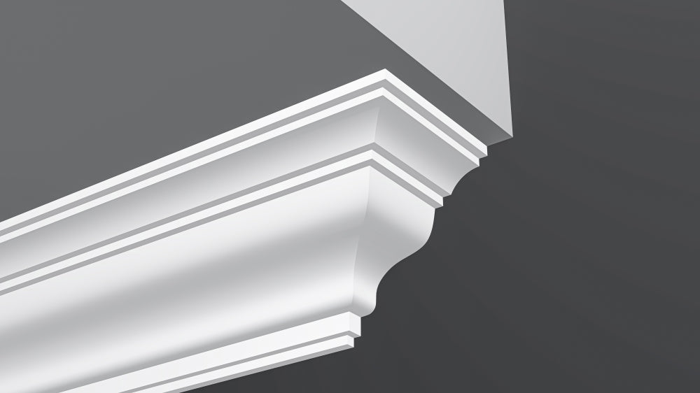 Milan Plaster Coated Crown Mouldings – Crown Mouldings - Styrofoam ...