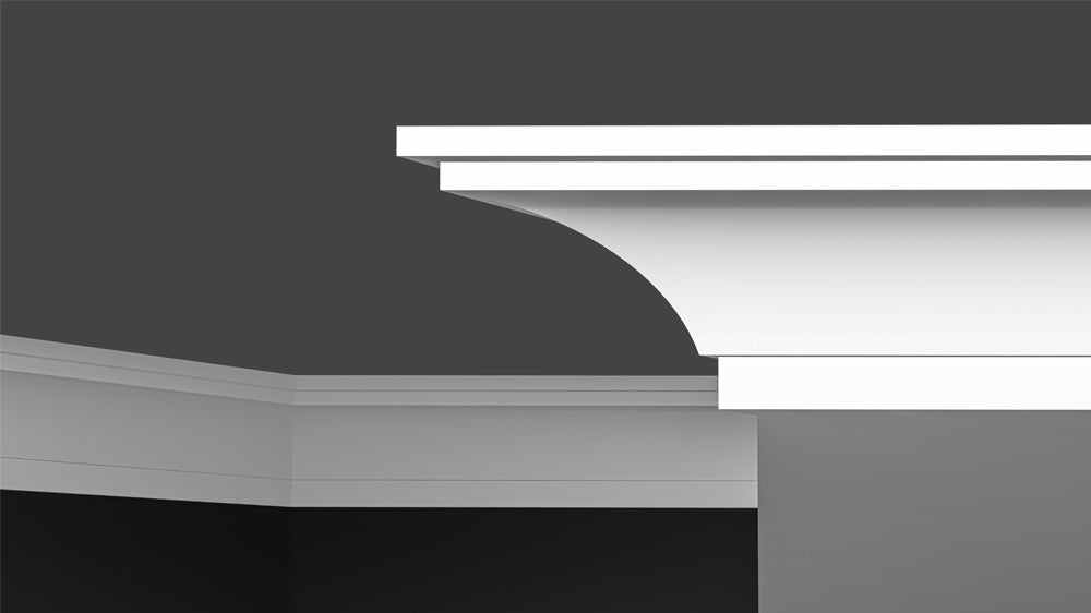 One Step Plaster Coated Crown Mouldings – Crown Mouldings - Styrofoam ...