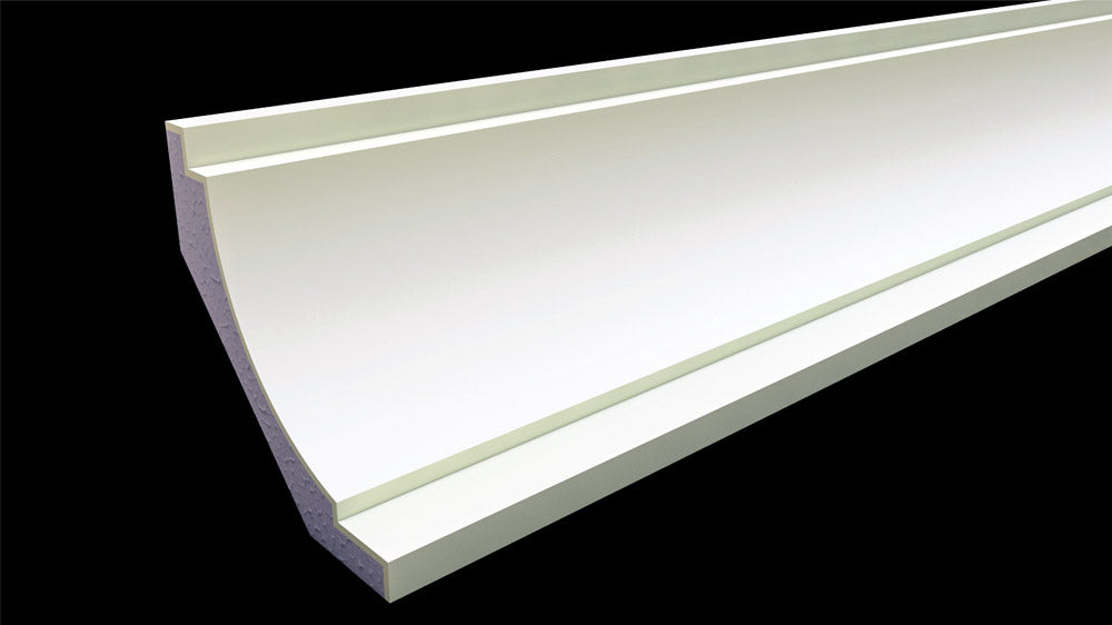 One Step Plaster Coated Crown Mouldings – Crown Mouldings - Styrofoam ...