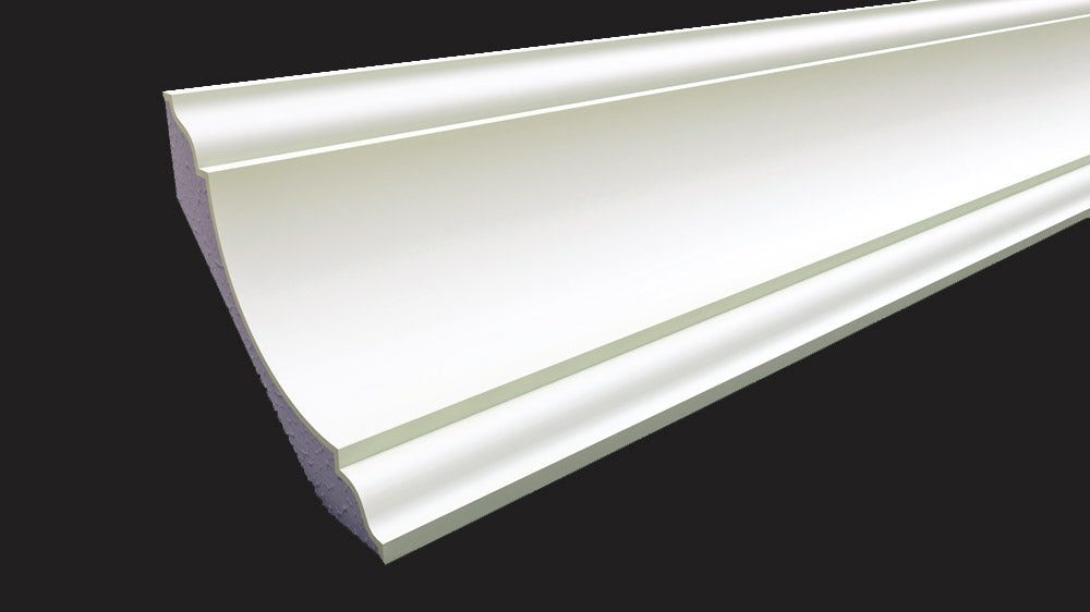 Symmetrical Plaster Coated Crown Mouldings – Crown Mouldings ...