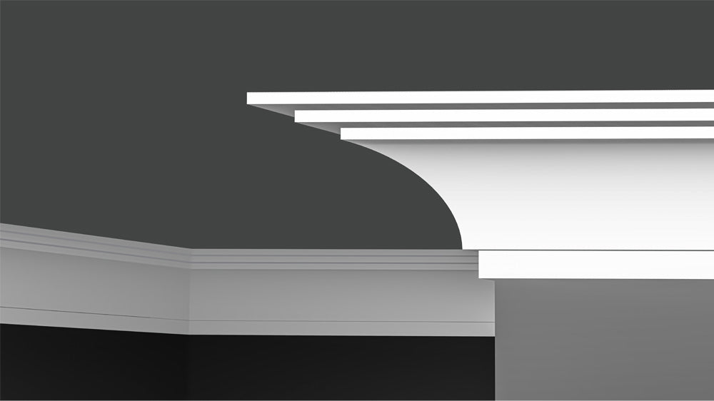 Two Step Plaster Coated Crown Mouldings – Crown Mouldings - Styrofoam ...