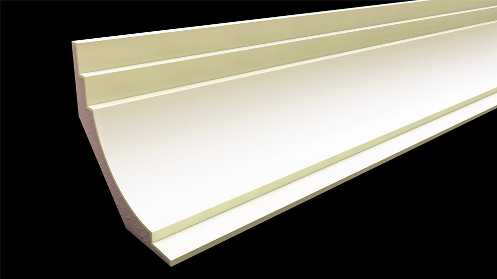Two Step Plaster Coated Crown Mouldings – Crown Mouldings - Styrofoam ...